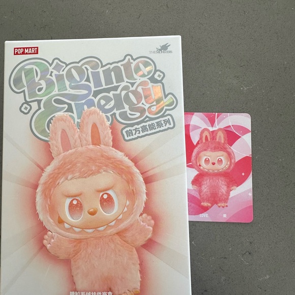 POP MART | Toys | Labubu Big Into Energy Love | Poshmark